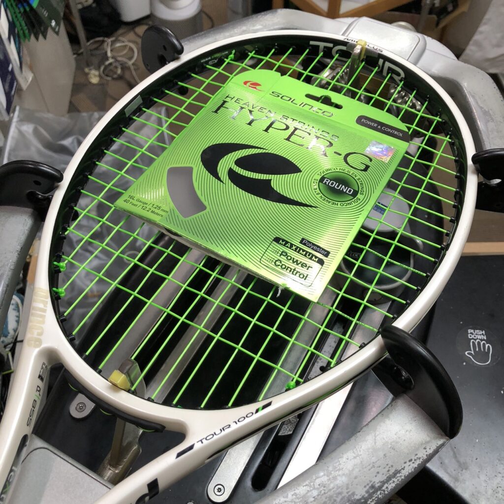 【SOLINCO】HYPER-G ROUND1.25mm – JRSA｜一般社団法人日本ラケットストリンガーズ協会